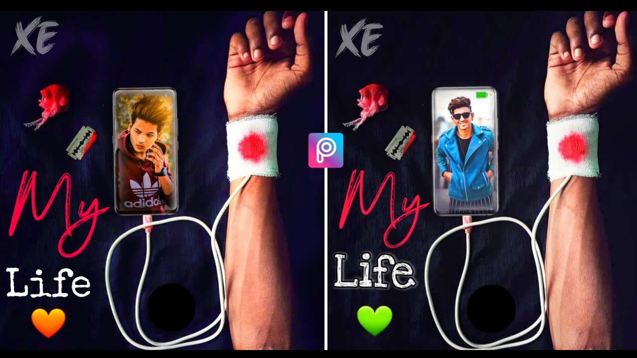 Instagram Trending Concept ️⚡🔥| Picsart Photo Editing | Picsart Editing ...