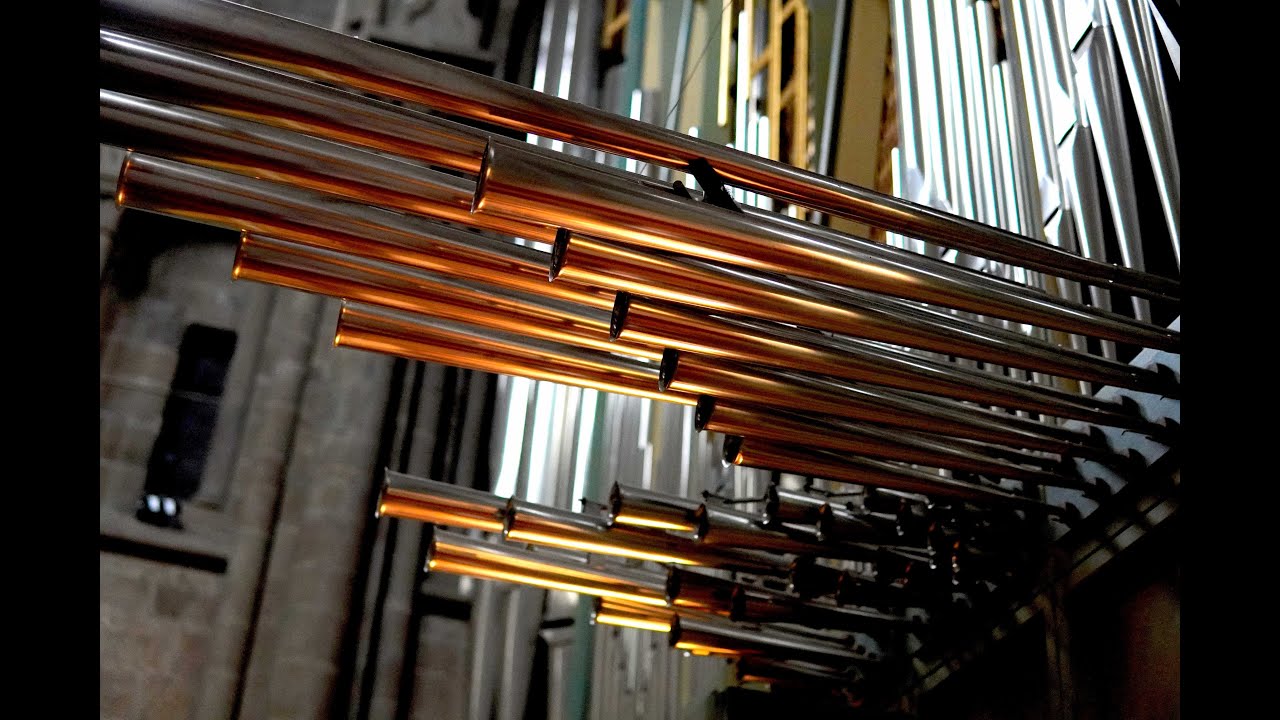 The Metzler Organ at the St Pierre Cathedral in Geneva, Switzerland ...