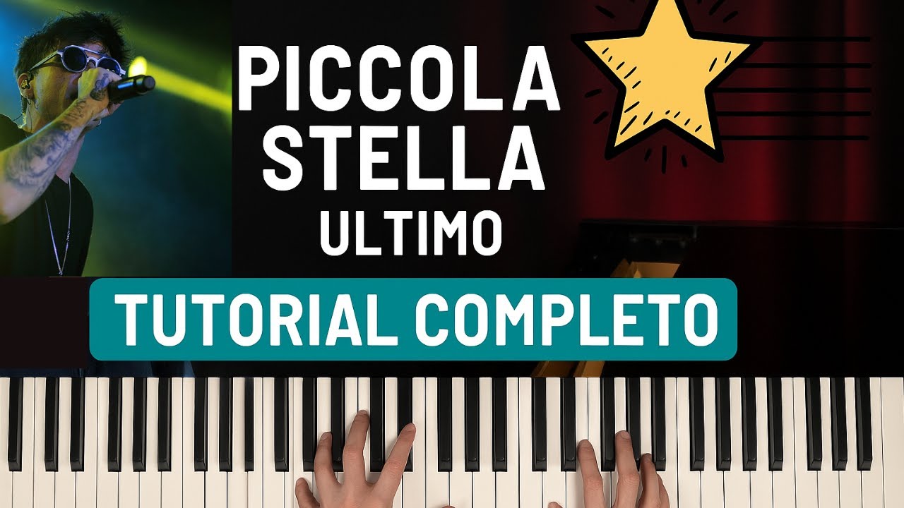 🎹 Piccola Stella – Ultimo Tutorial completo per pianoforte (spartito ...