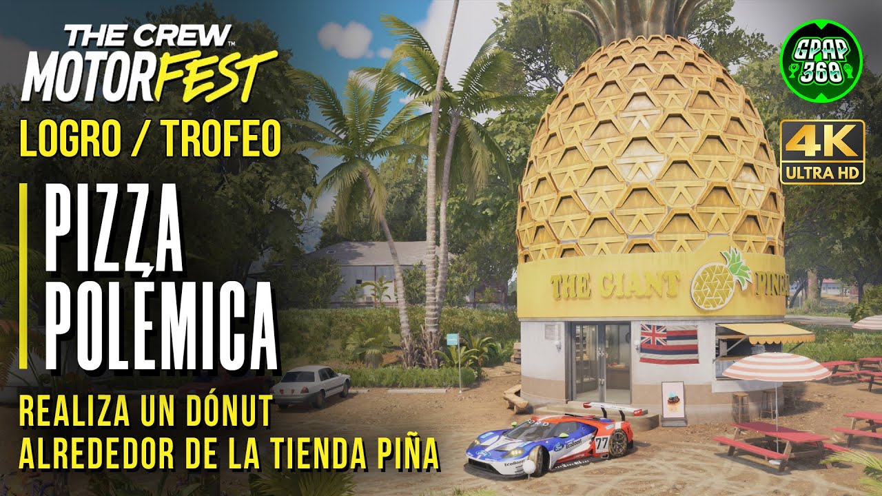 The Crew Motorfest | Logro / Trofeo: Pizza polémica (Realiza un dónut ...