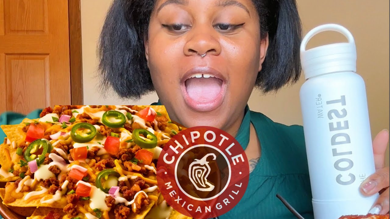 FULLY LOADED NACHOS MUKBANG - YouTube