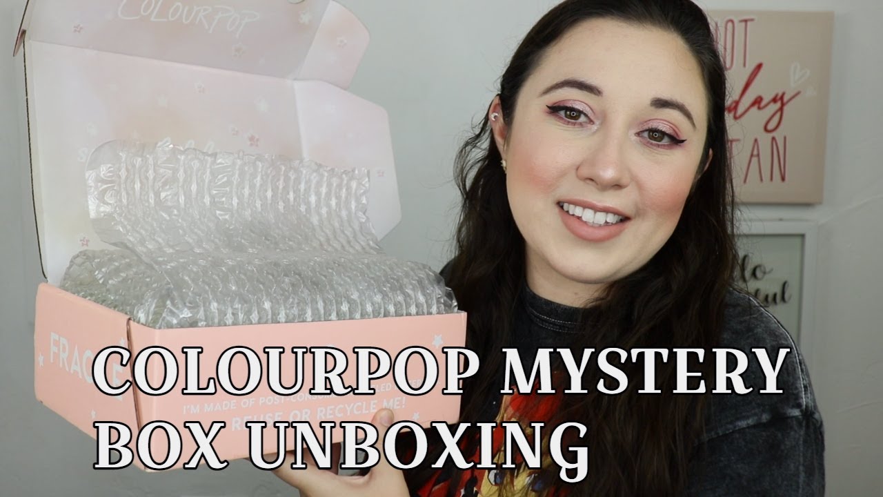 Colourpop Mystery Box Totally Confident Unboxing 2022 - YouTube