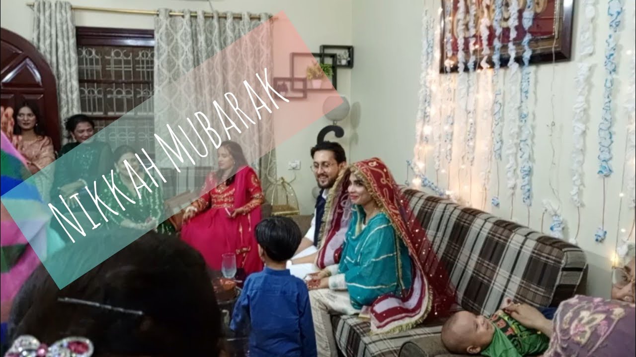 Finally!! Nikkah celebration - YouTube