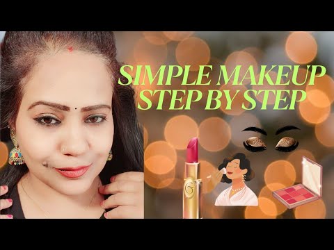 Self Makeup In Minutes,Step By Step Makeup Tutorial For Beginners # ...