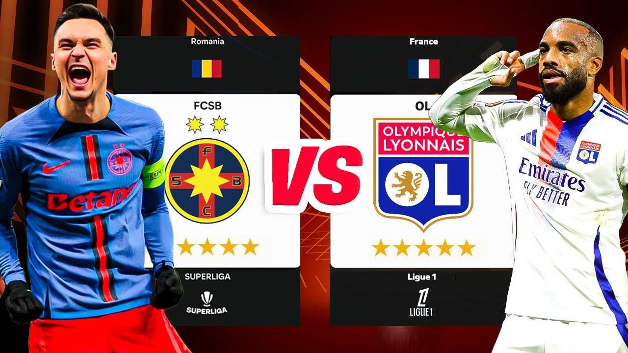 AM SIMULAT FCSB VS OLYMPIQUE LYON IN FC 25! - YouTube