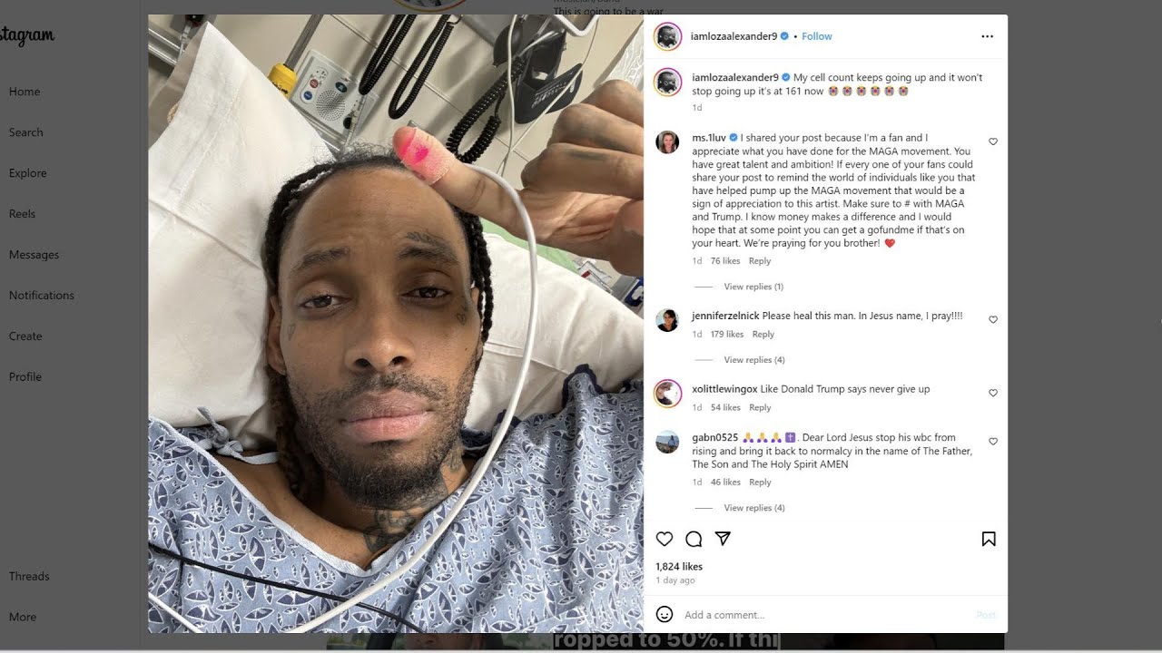 Health WARNING To Christian Rapper Loza Alexander!!! - YouTube