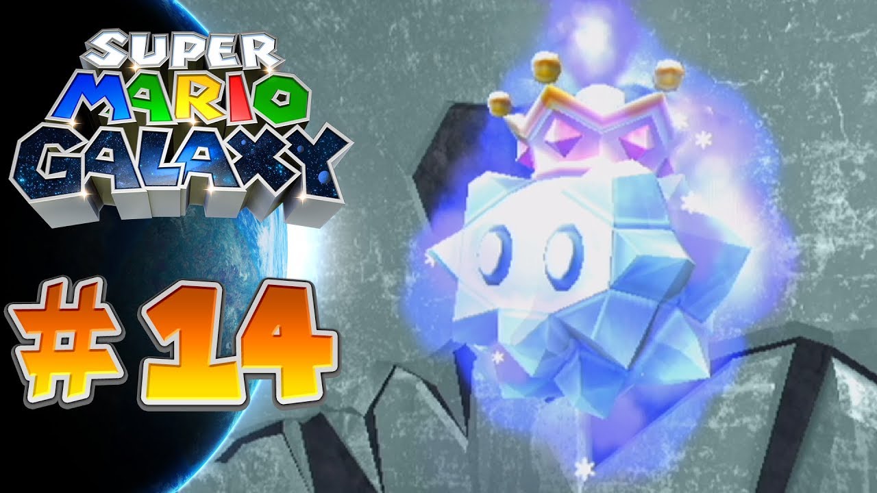 Super Mario Galaxy :: # 14 - The Frozen Peak of Baron Brrr! - YouTube