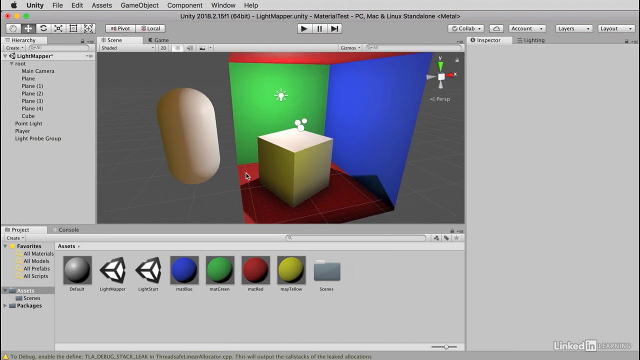 017 Dynamic lighting and light probes - YouTube
