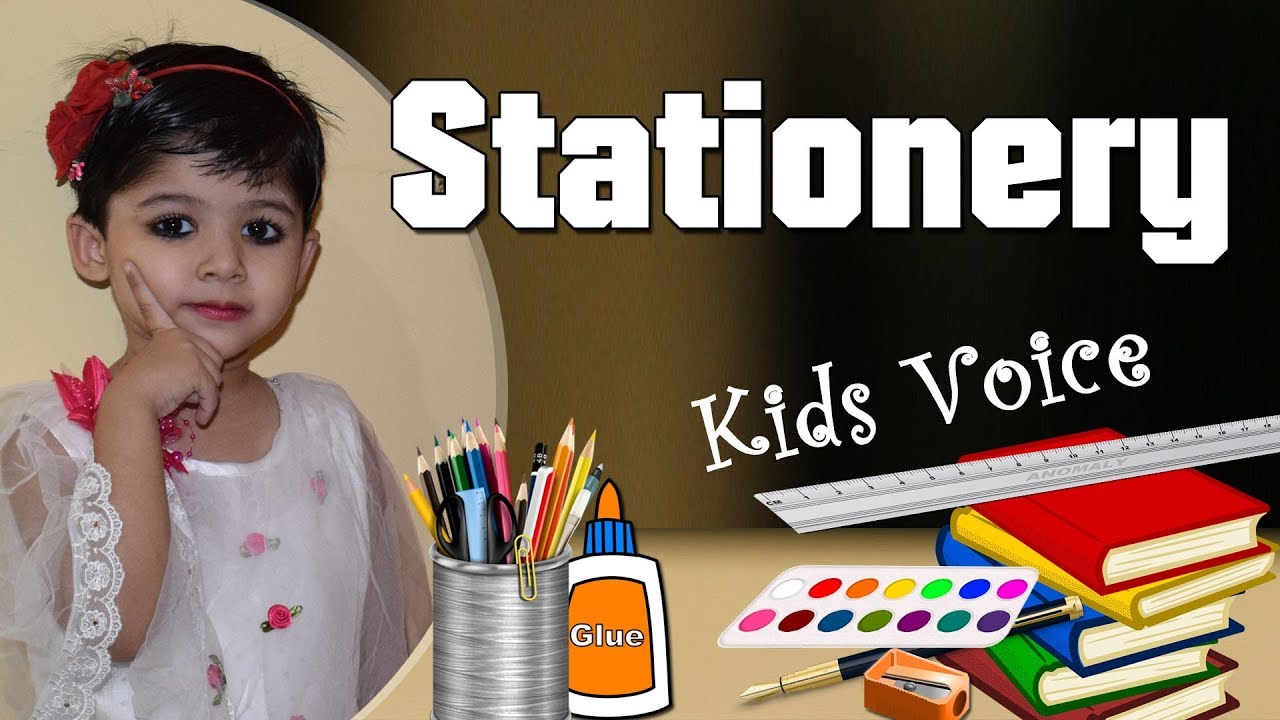 Stationary | Stationary things | For Kids Learning - YouTube