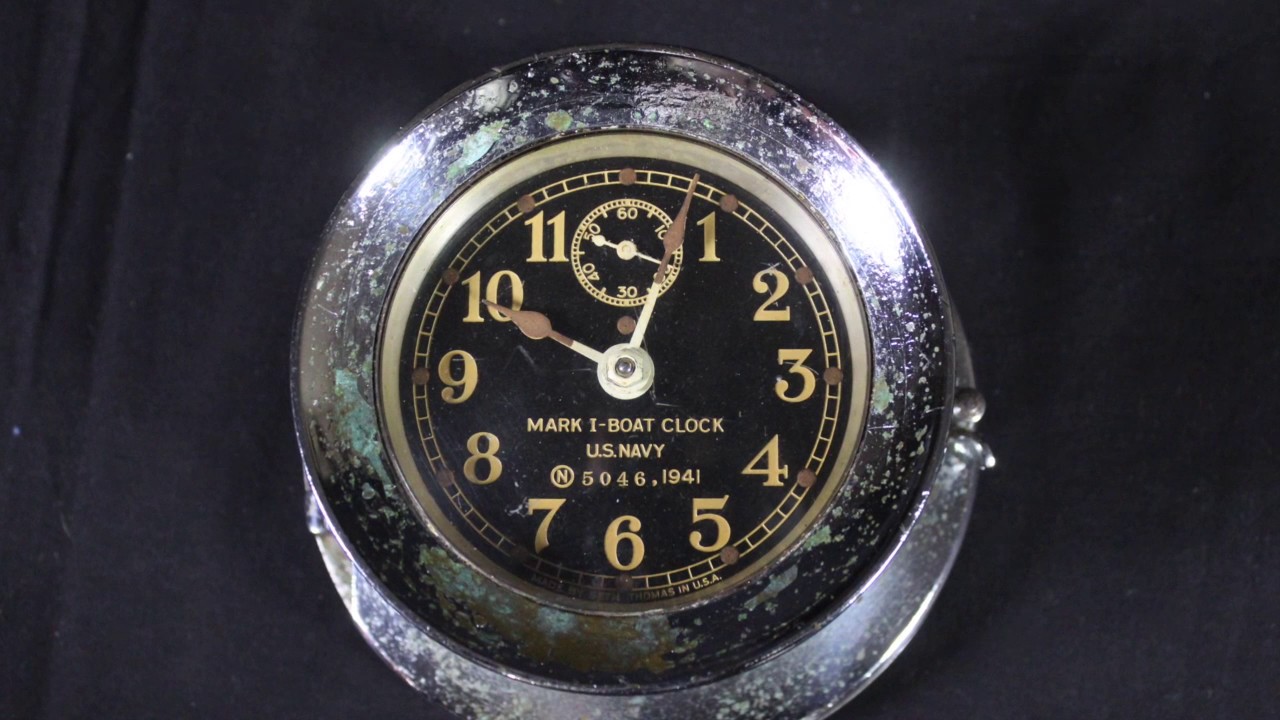 USS Arizona clock - YouTube