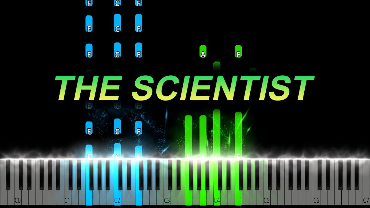 Coldplay - The Scientist Piano Tutorial - YouTube