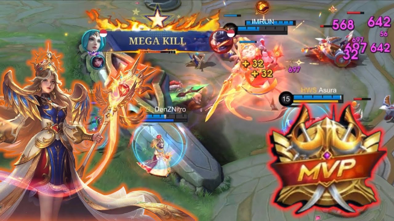 Pakai Cursed Helmet Bagus Juga Untuk Mage Ini - Mobile Legends Bang ...