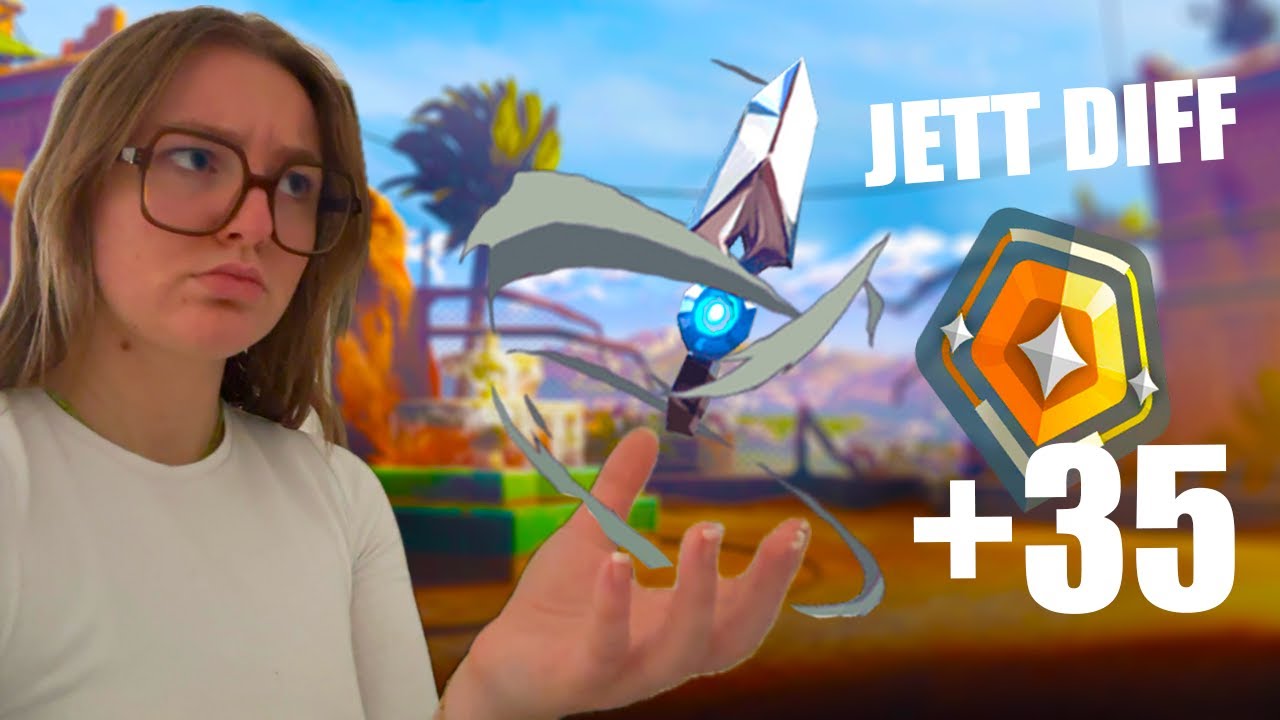 JETT DIFF RANKED WITH GIRLS - YouTube