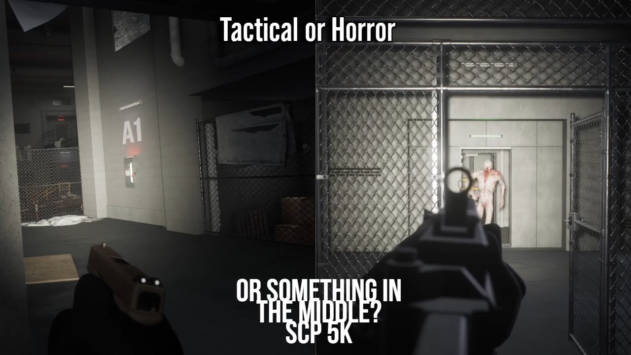 TACTICAL or HORROR or BOTH SCP 5K Gameplay - YouTube