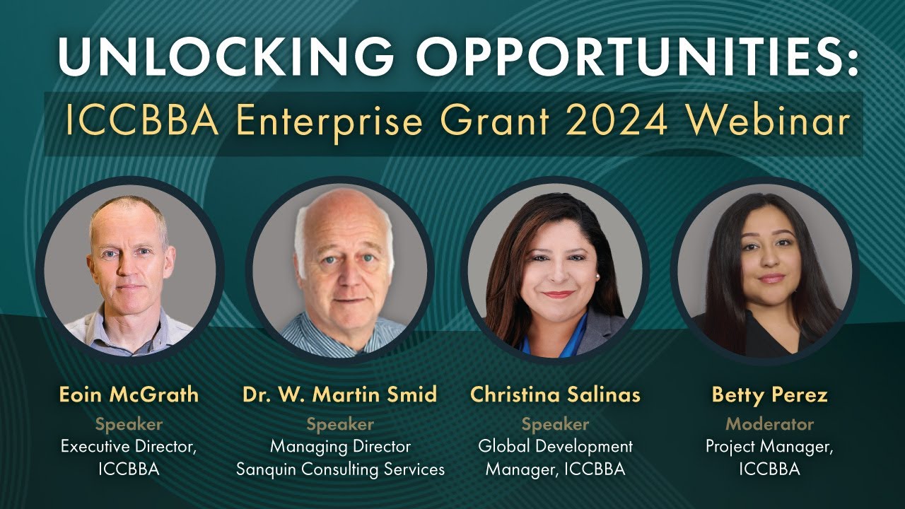 Unlocking Opportunities: ICCBBA Enterprise Grant 2024 Webinar - YouTube