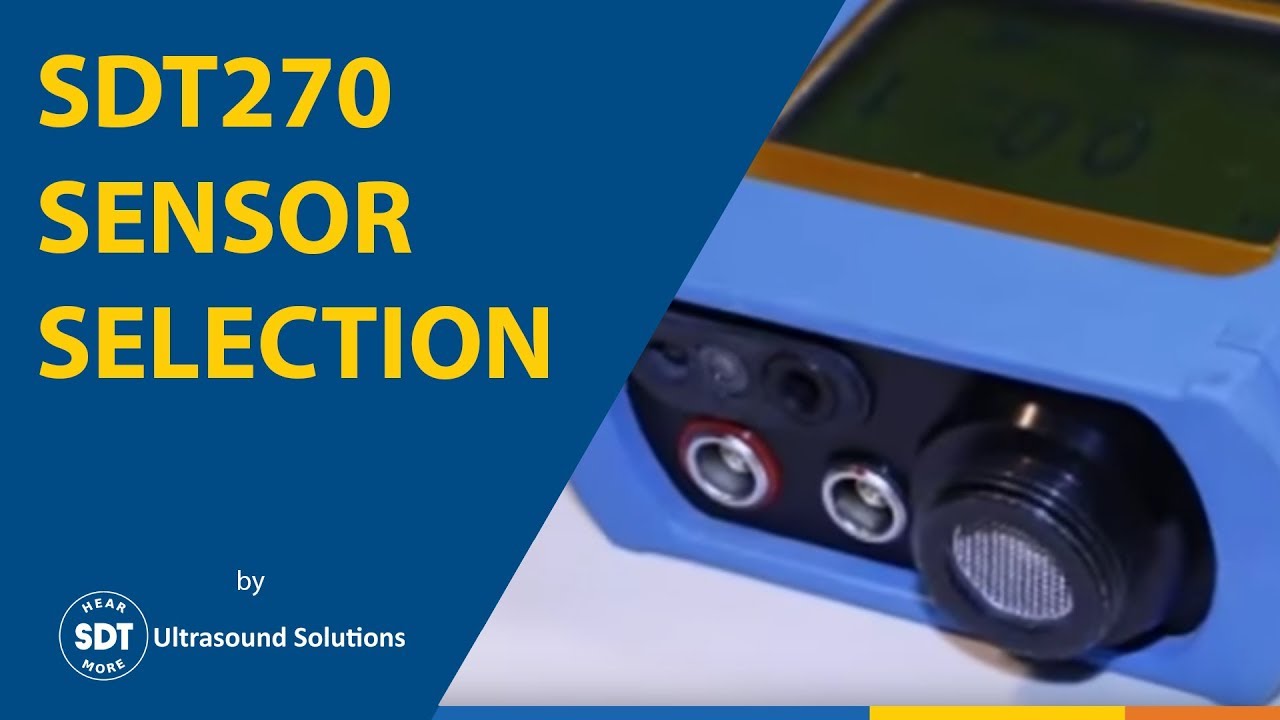 SDT270 - Sensor Selection - YouTube