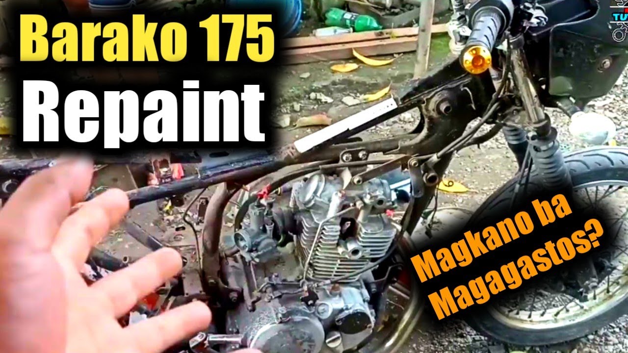 Barako 175 / Over all repaint ,magkano daw ba ang magagastos ?/ Para sa ...
