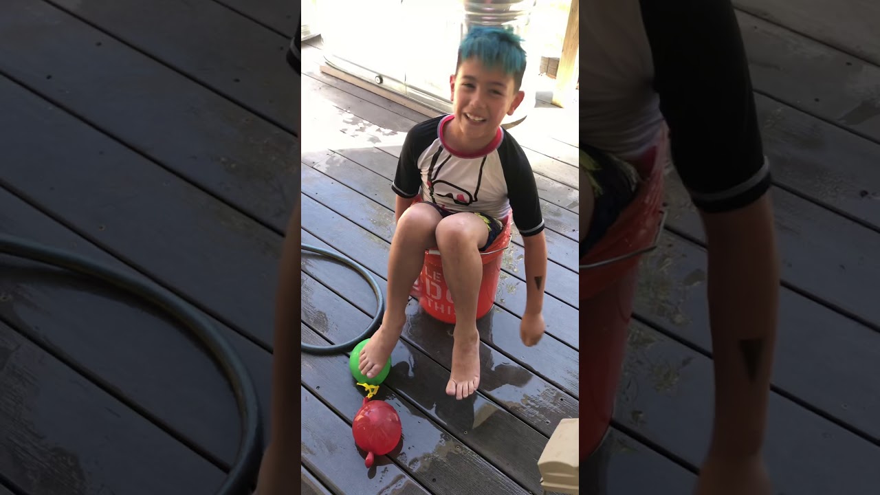 Jake — Stuck In A Bucket 😂 - YouTube