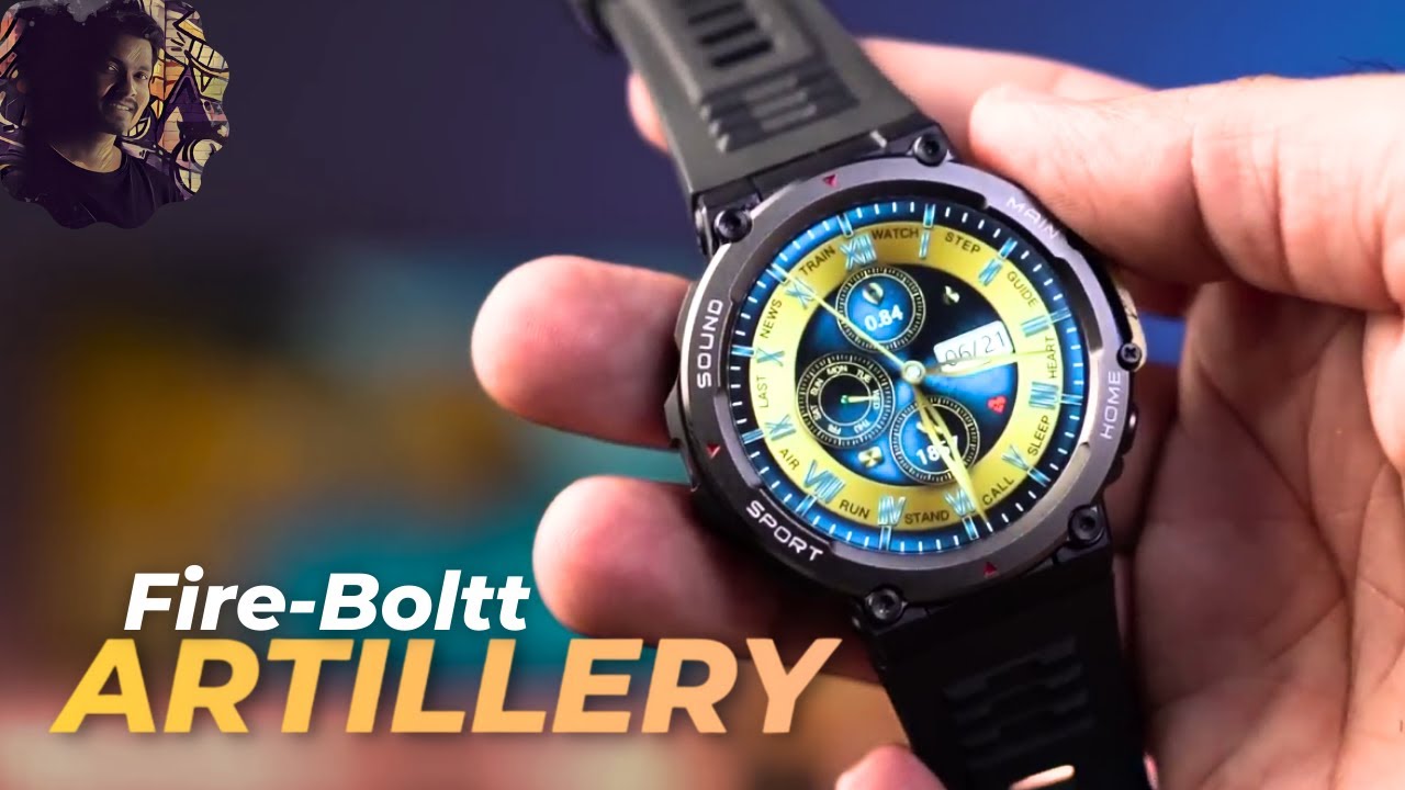 Fireboltt Artillery - Motion Sensor Gaming & Nfc Smartwatch With ...