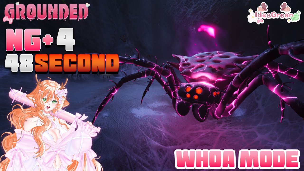 Grounded - Hedge Broodmother solo 48second New Game Plus4(Whoa mode ...