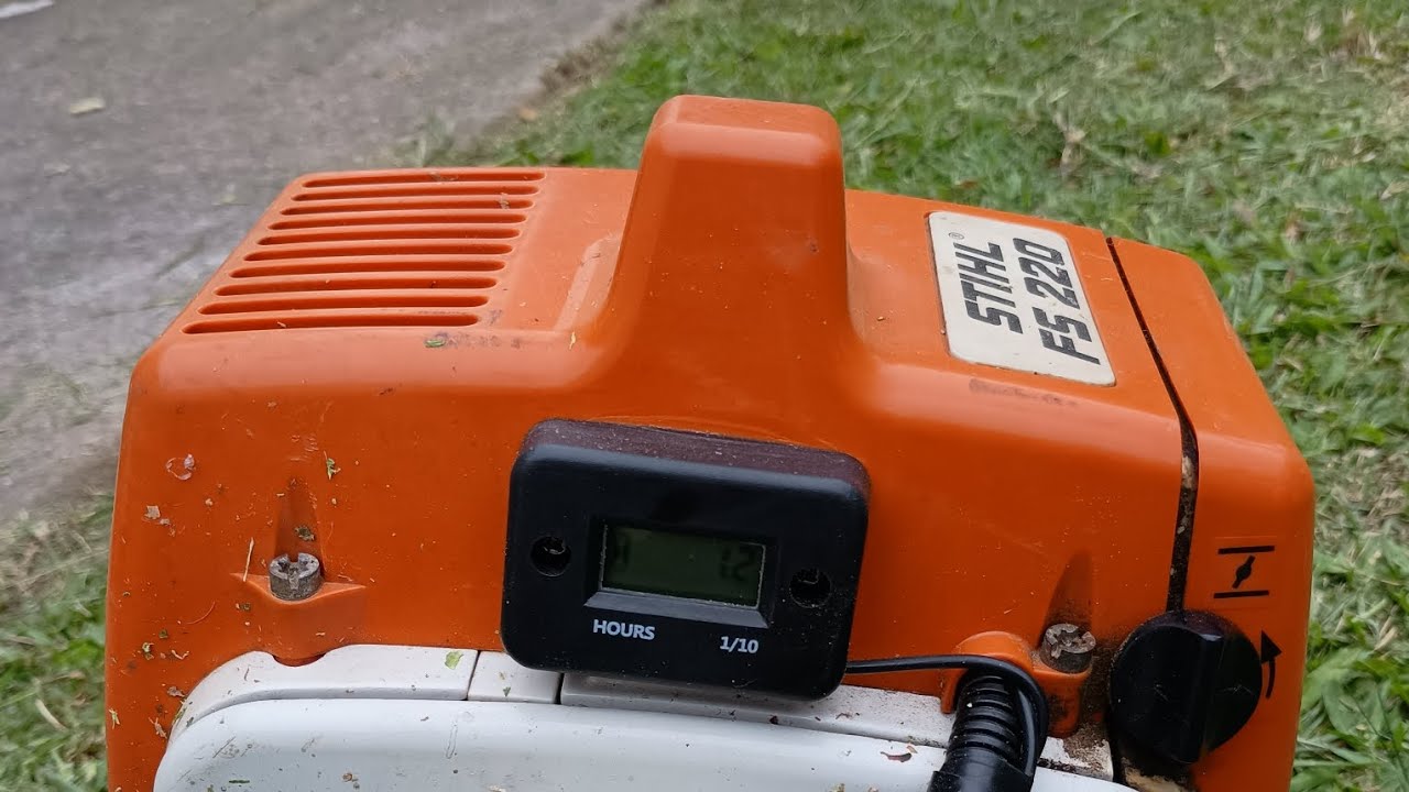 horimetro digital na fs220 - YouTube