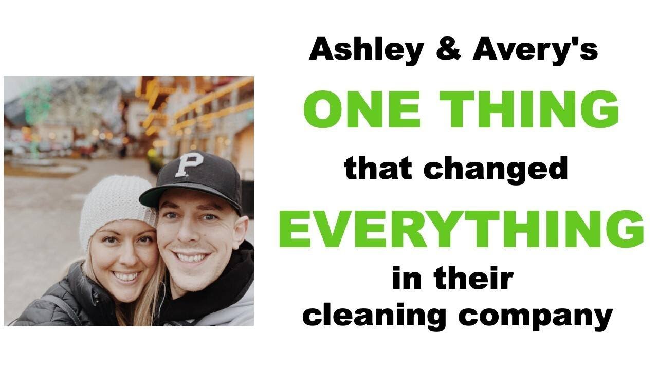 Ashley & Avery's ONE THING that changed EVERYTHING in their cleaning ...