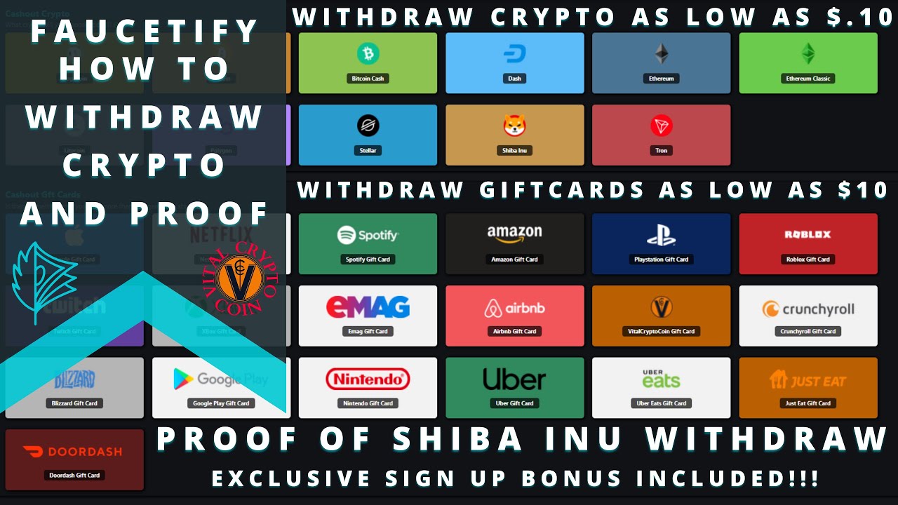 HOW TO WITDRAW FROM FAUCETIFY┃PAYMENT PROOF INCLUDED - YouTube
