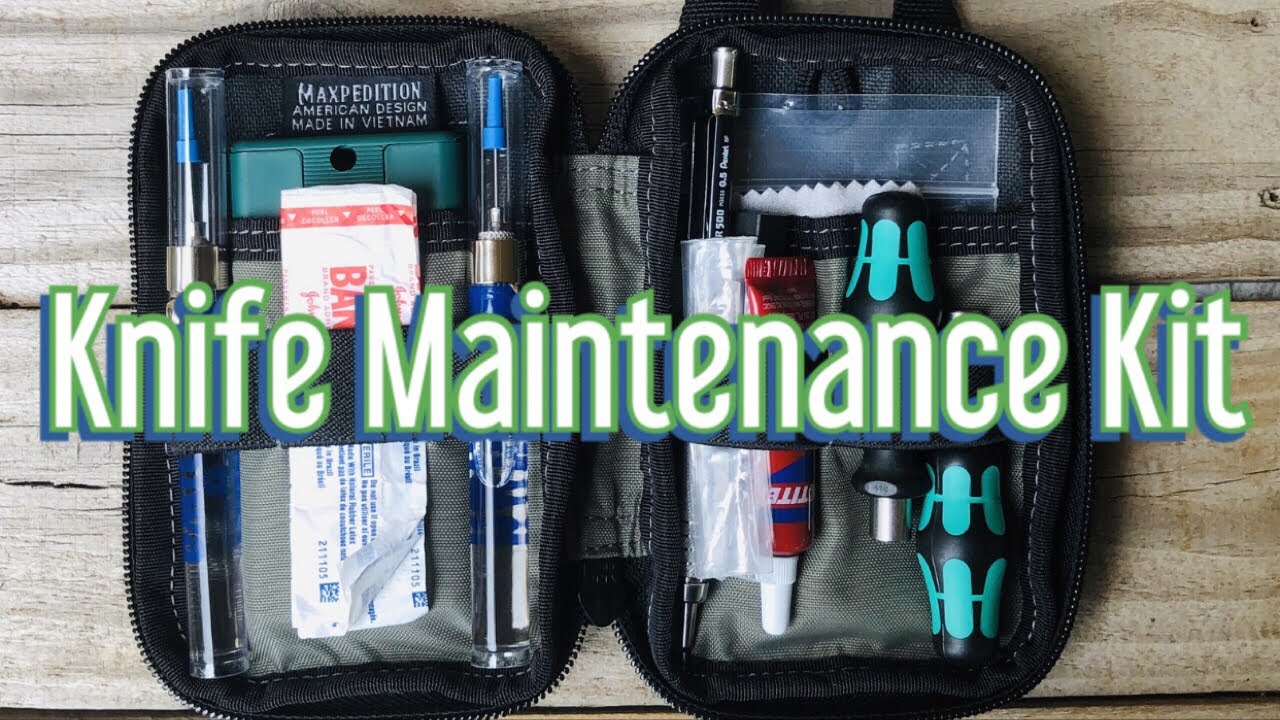 Knife Maintenence Kit | What I Use - YouTube