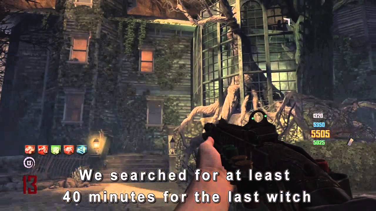 Black Ops 2 Zombies Buried Witch