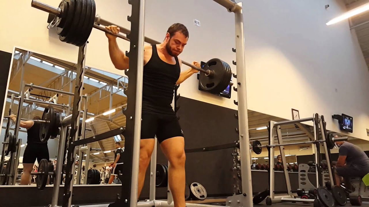 20150916 Squat 364 lbs / 165 kg x 5 Reps. - YouTube
