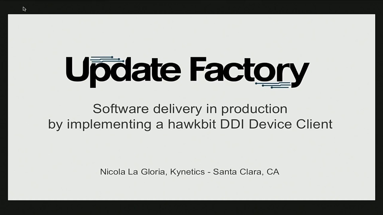 From Eclipse hawkBit to Update Factory: How to Take an Open Platform to ...