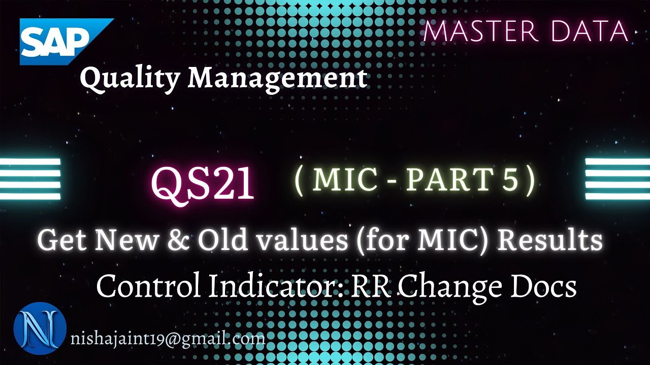 SAP QM | View Old and New Values Results for MIC : RR Change Docs ...