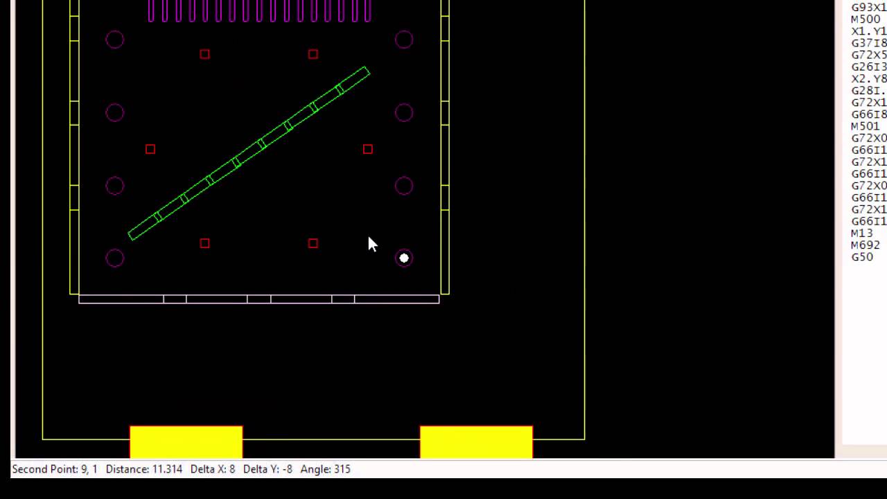CNCsoft PunchSim Punch G-code Simulator For Amada Machines Highlights ...