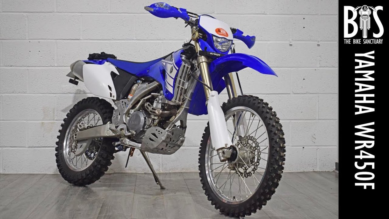 2007'07 Yamaha WR450F Enduro Road Legal - YouTube