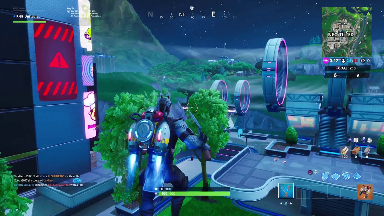 Fortnite Event Season 9 -Monster vs Mech Team Leader - YouTube