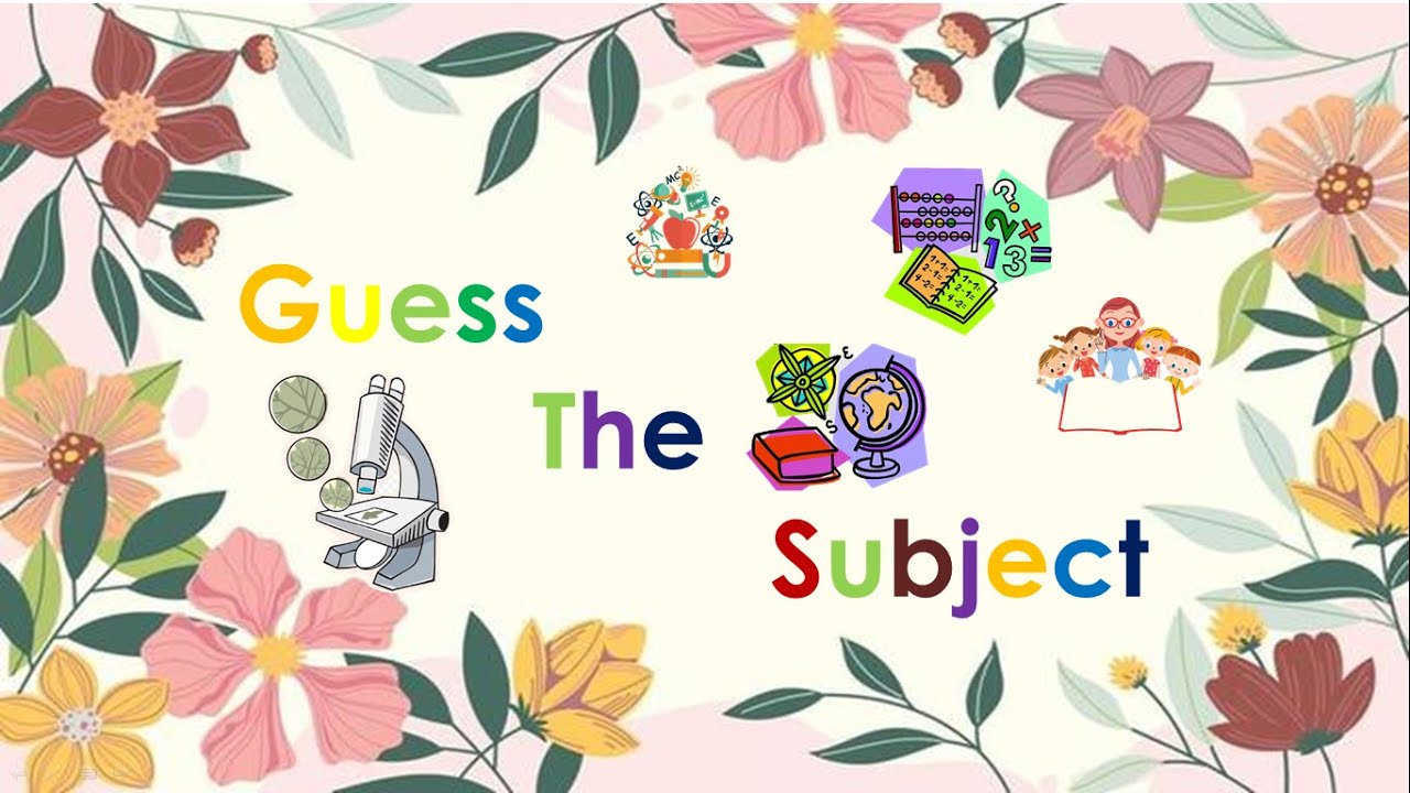 Guess the subject by it's related images | Riddles with mystica - YouTube