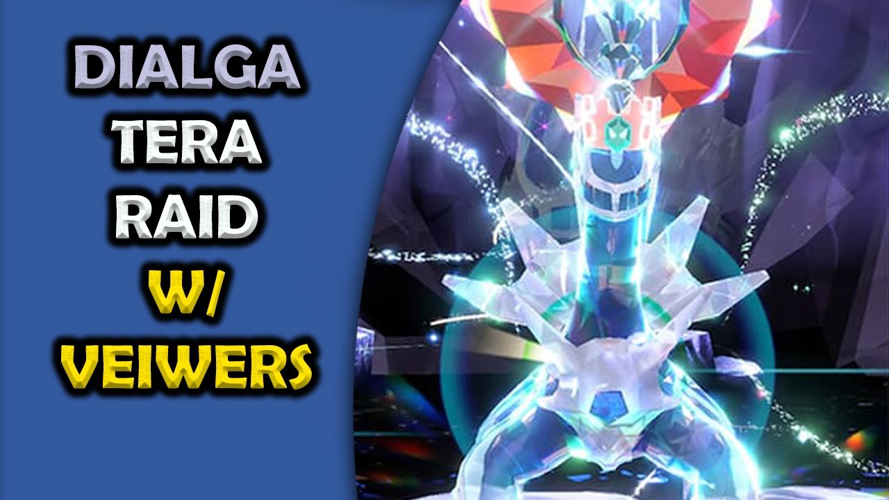 GOOD TO BE BACK!- Dialga Tera Raids W/ Viewers - YouTube
