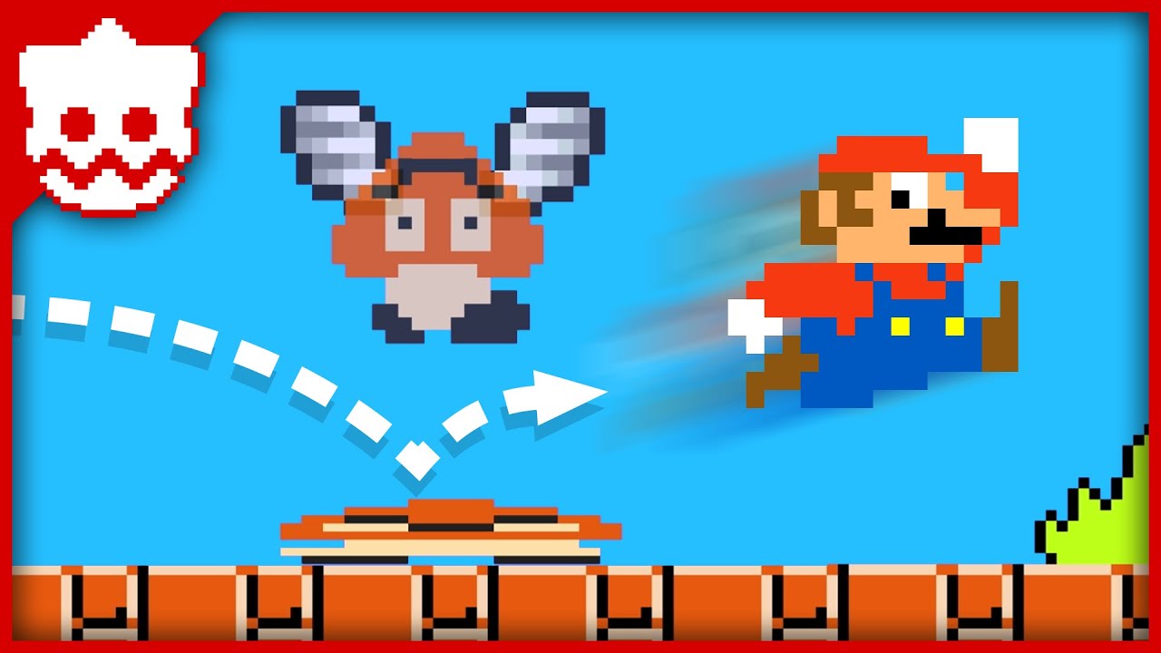 Goomba after he dies in Super Mario bros. (Spritars Animations) - YouTube