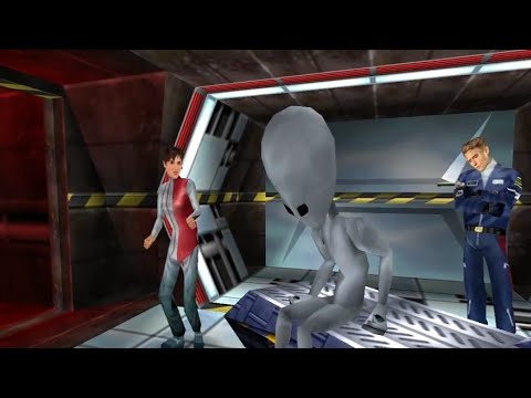 Perfect Dark Walkthrough Part 4: Area 51 - YouTube