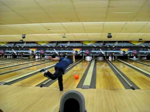 Tim gets a strike, again...Classic Bowling Center Daly City - YouTube