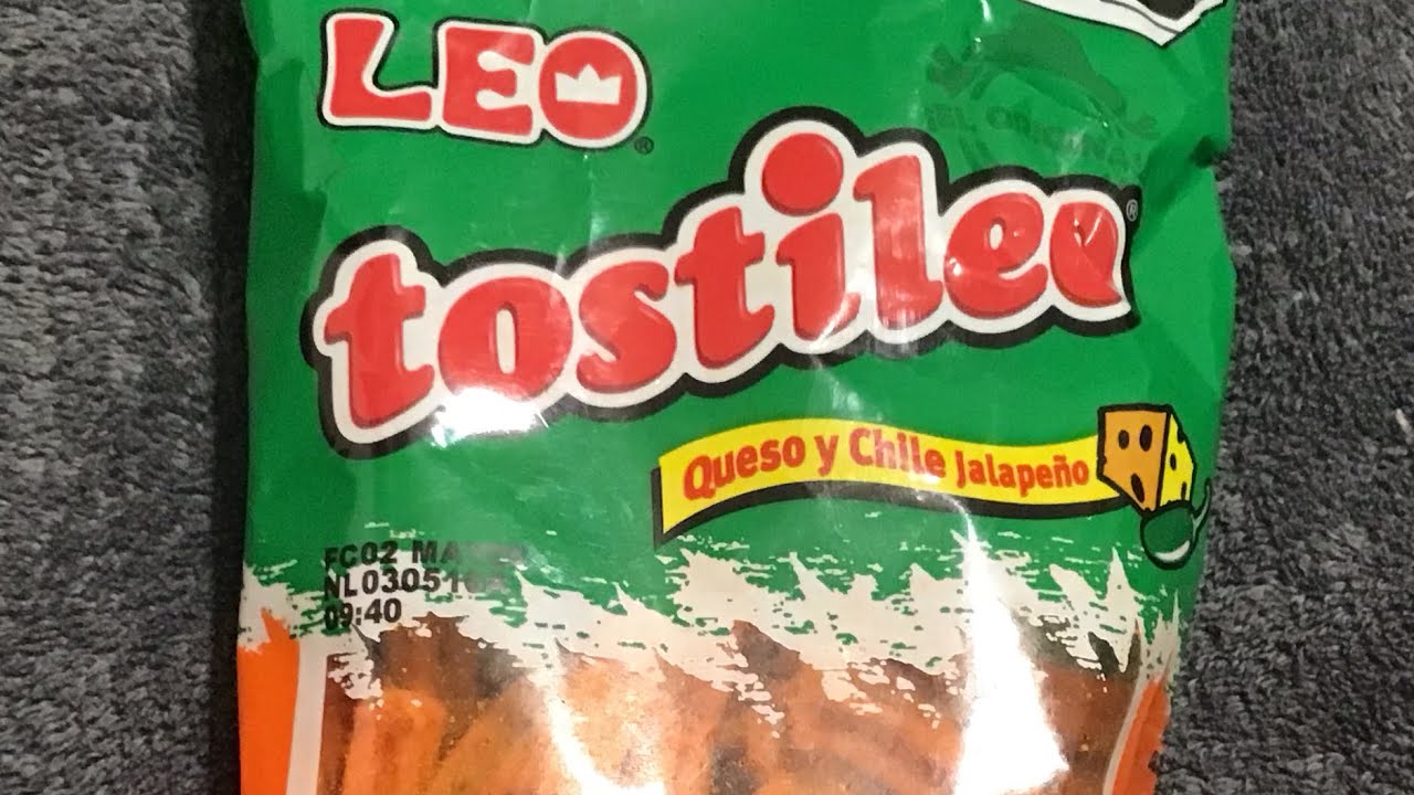 Tostileo Queso y Chile Jalapeño Chips #suscribe - YouTube