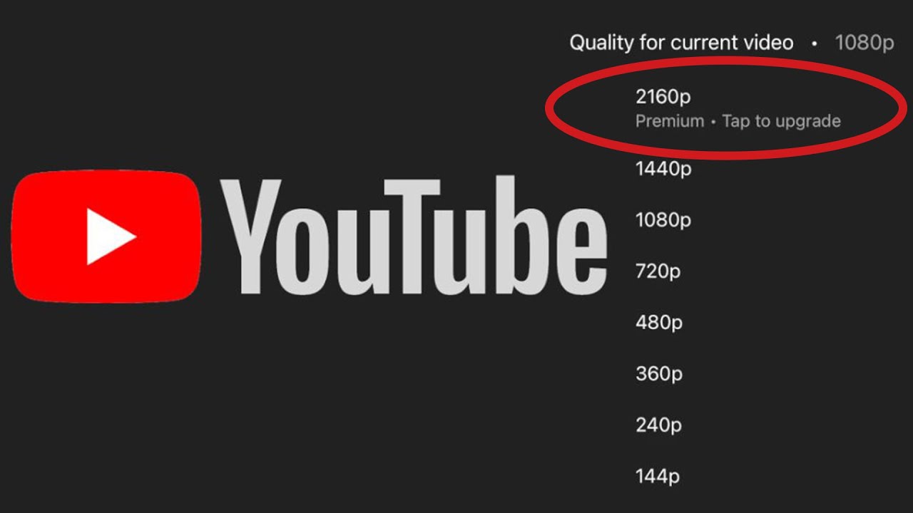 YouTube locks 4K playback behind Premium subscriptions - YouTube