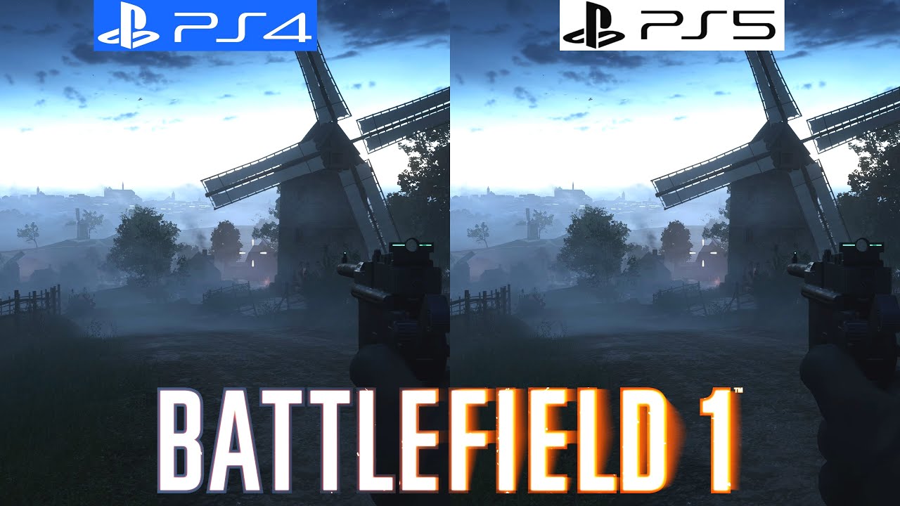 Battlefield 1 PS4 vs PS5 BC - Graphics Comparison - Framerate - 4K ...
