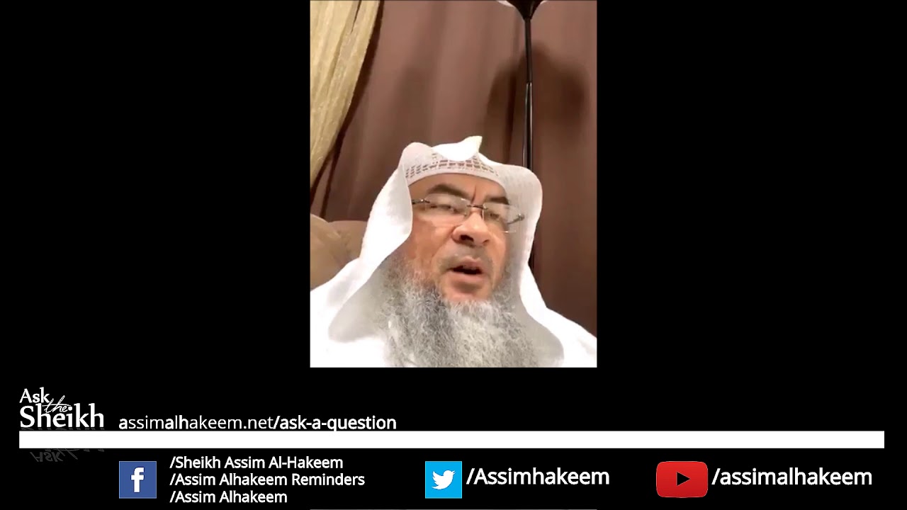 Conditions for wiping over khuff or socks | Sheikh Assim Al Hakeem ...