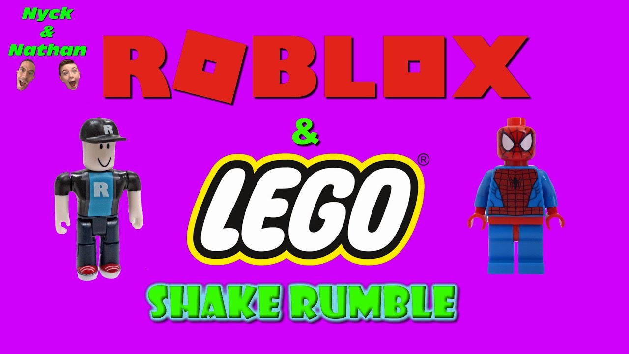 Roblox and Lego Shake Rumble | Nyck and Nathan - YouTube
