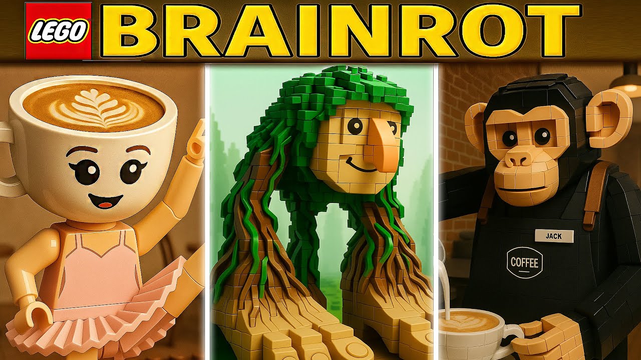 LEGO ITALIAN BRAINROT | Official Music Video - YouTube