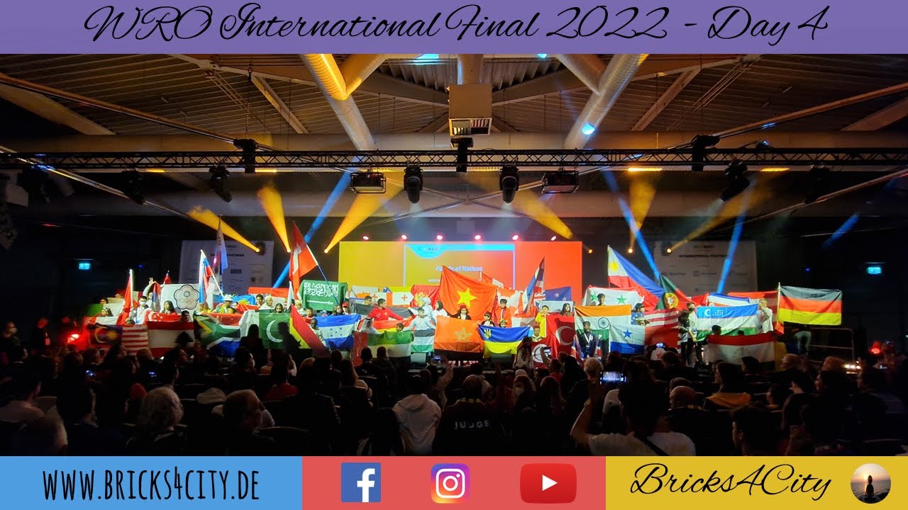 WRO International Final 2022 - Competition Day 1 - 17.11.2022 - YouTube