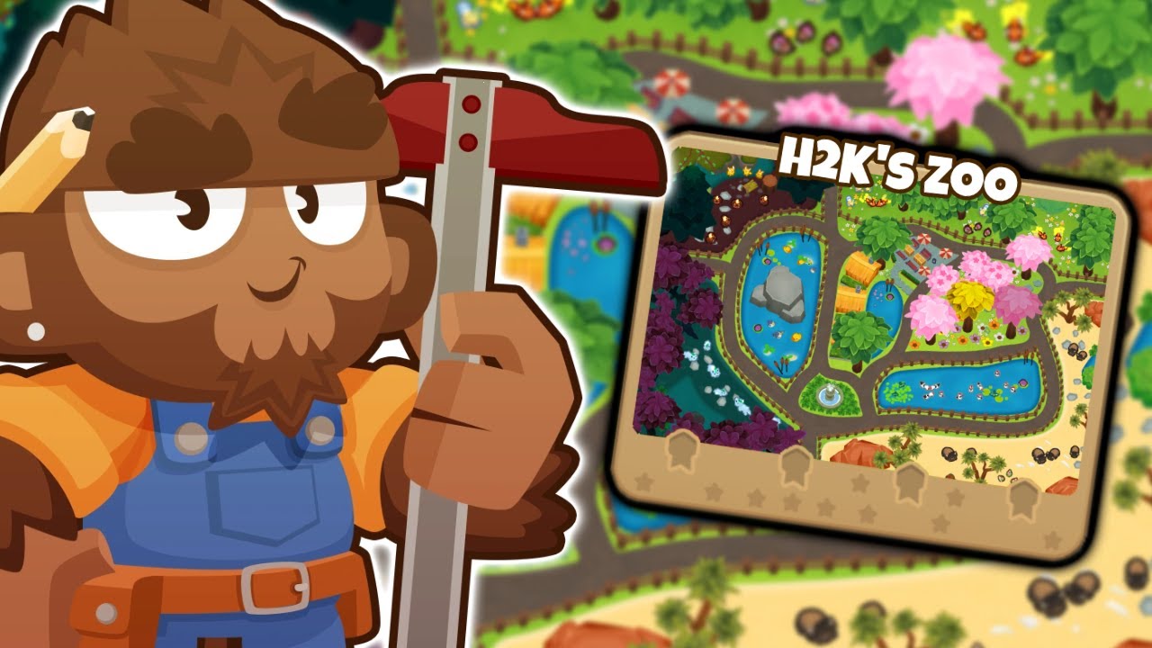 I Created A Zoo With The BTD6 Map Editor - YouTube