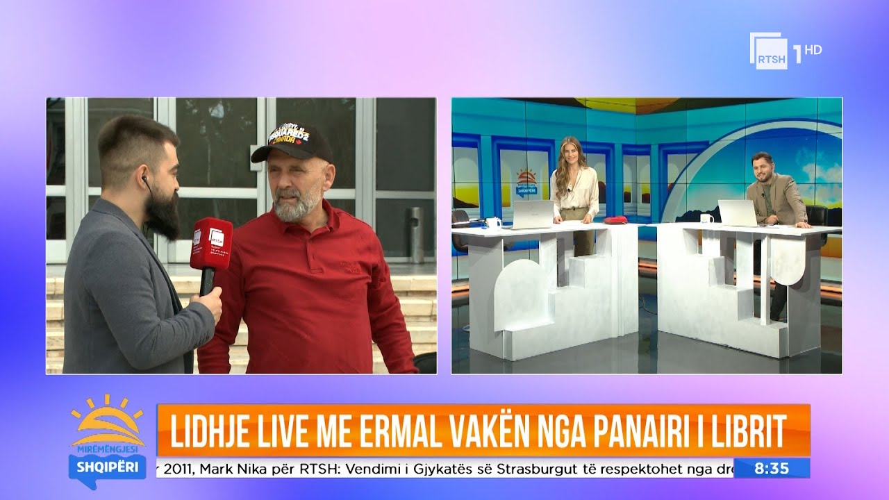 Panairi i librit, Alfred Cako: Kemi sjellë libra të rinj ...