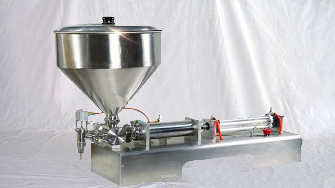 cream filling machine semi automatic pneumatic filler equipment ...